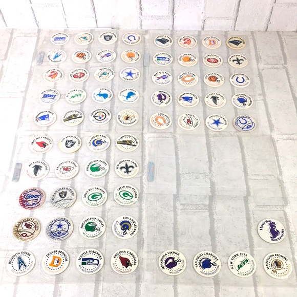 Team Laserforms | Other | Vintage Sports Teams Collectors Pogs ...